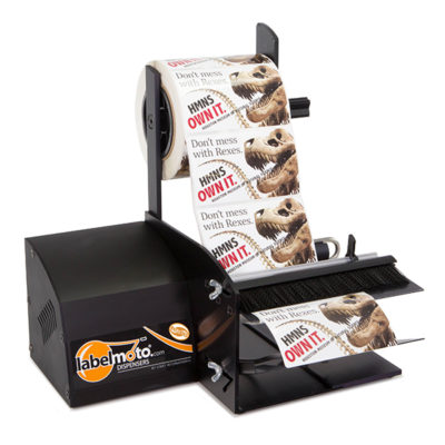 LR4500 wide electric bi-directional label rewinder