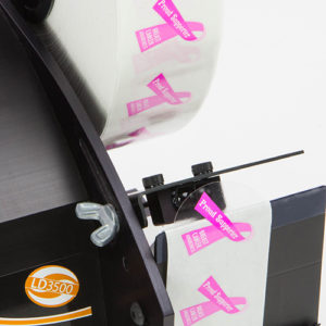 LD3500, Electric Semi Automatic Clear Label Dispenser
