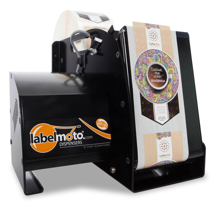 LD8050 Electric Semi Automatic Wide Label Dispenser