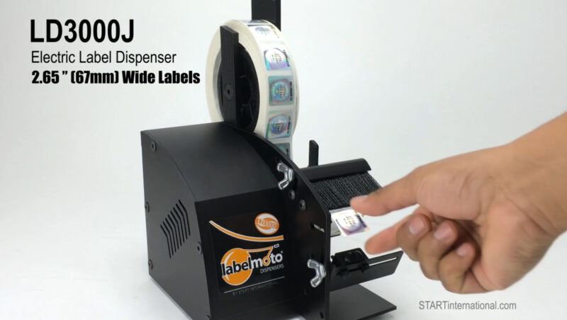 Electric Semi Automatic Label Dispensers - LabelMoto