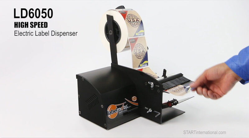 Electric Semi Automatic Label Dispensers - LabelMoto